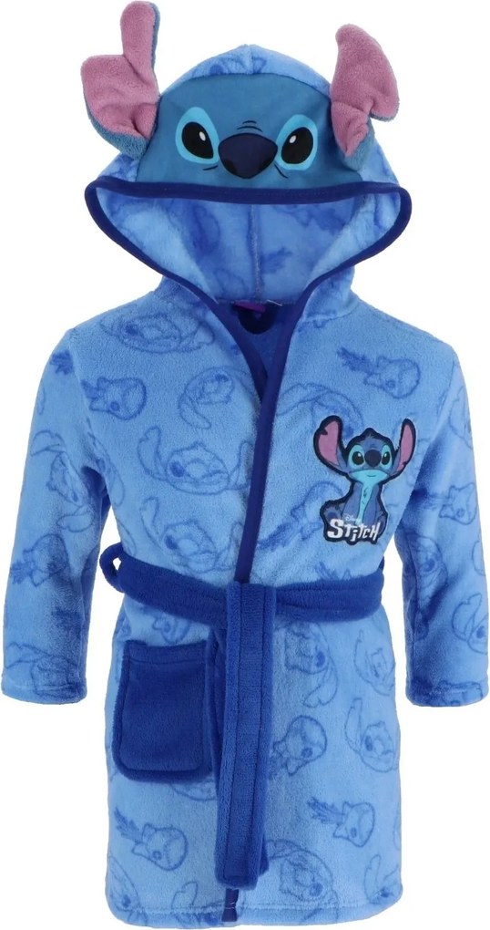 Chlapecký coral fleece župan s kapucí Lilo & Stitch, 122 / 128