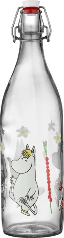 Skleněná lahev Moomin Wild Strawberries 1l