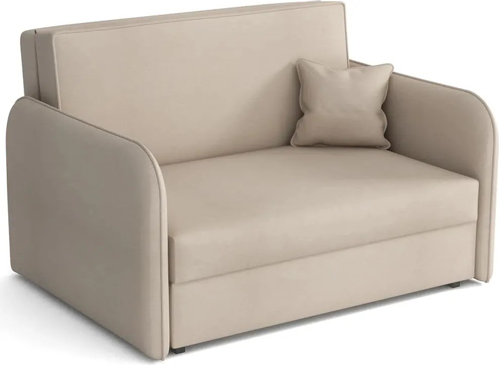 Pohovka VIVA II LOFT | 125 cm | rozkládací + úložný prostor | VÝBĚR TKANIN