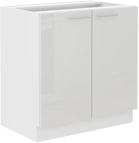 Kuchyňská skříňka LARA bílá 80 ZL 2F BB