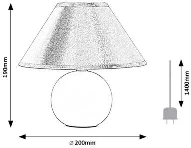 Rabalux ARIEL noční lampa 2145