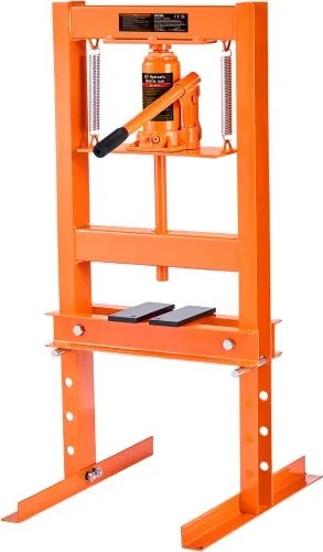 Hydraulický dílenský lis 6 tun s lisovacími deskami Stolní lis s rámem ve tvaru