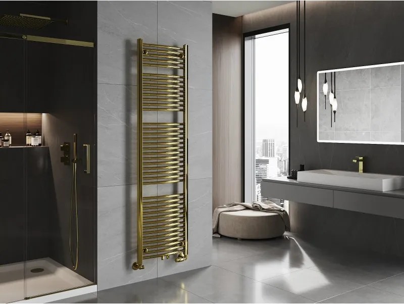 Mexen Ares, topné těleso 1800x500 mm, 647 W, zlatá lesklá, W102-1800-500-00-50