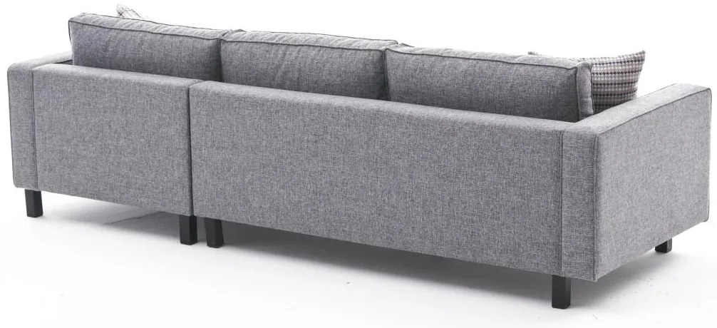 Hanah Home Pohovka KALE šedá pravý roh 825BLC2714