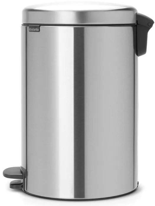 Brabantia pedálový odpadkový koš newIcon, 20l, matná ocel, 114021