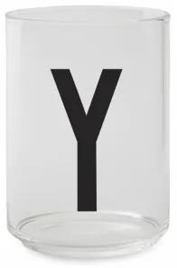 Personal Drinking Glass, písmeno Y Design Letters