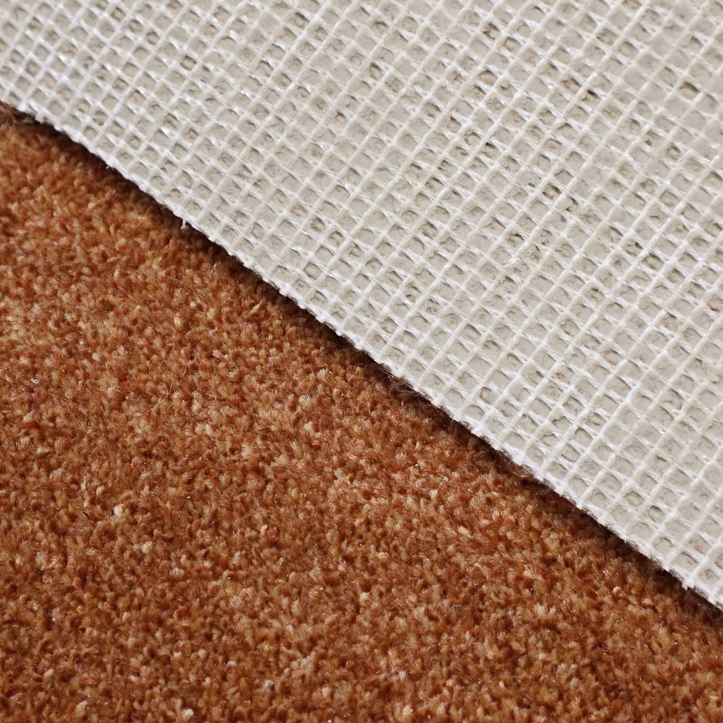 Condor Carpets, Metrážový koberec Prestige 496, na míru, šíře 4m, oranžová, ab (mřížka), dětský pokoj