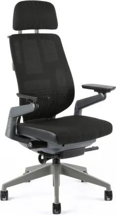 Office Pro Kancelářská ergonomická židle KARME MESH — více barev Černá A10
