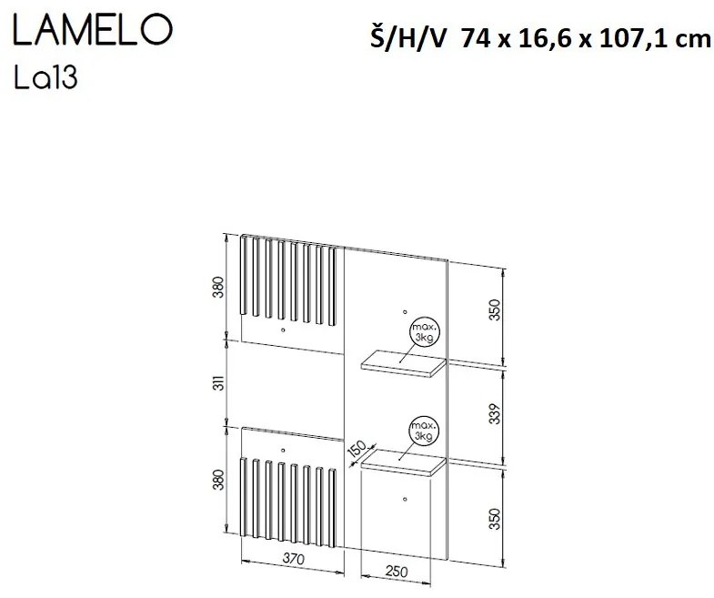 Obývací pokoj LAMELO II