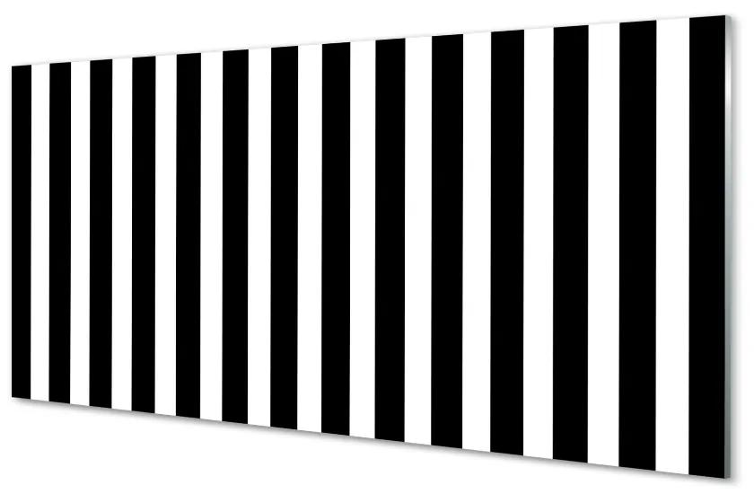 Obraz na skle Geometrické zebra pruhy 140x70 cm