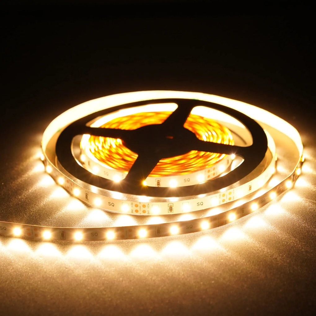 T-LED 071034 LED pásek vnitřní SQ3-300 4,8W 12V záruka 3 roky Amber 1700K
