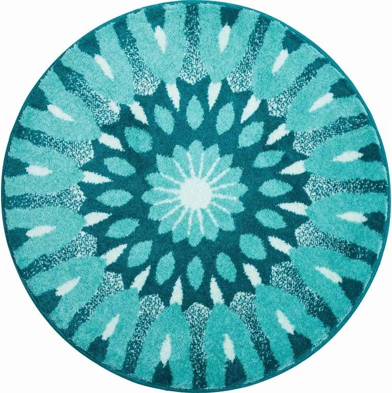 Koupelnová předložka Grund Mandala - Chram Duše Typ: 100x100 cm kruh