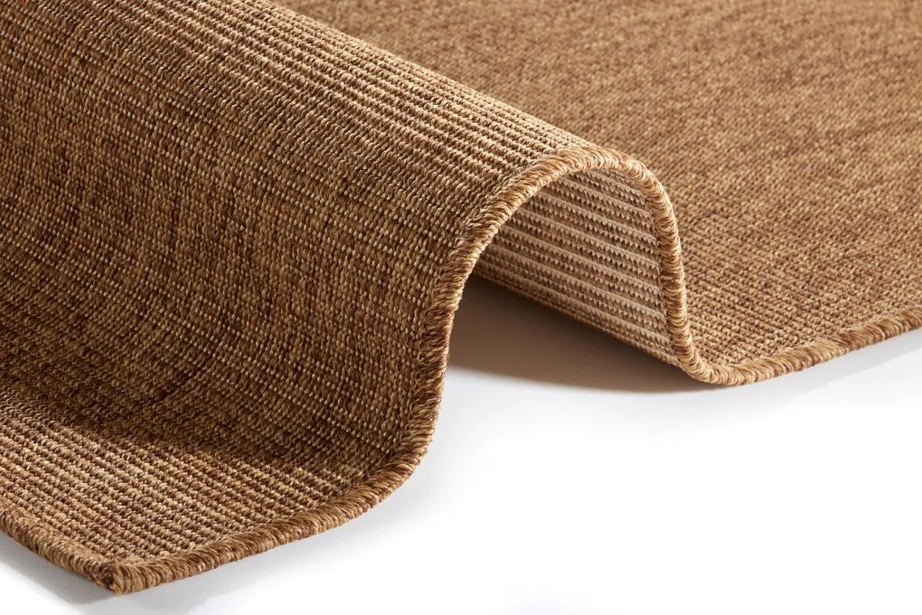 Behúň Nature 103530 Brown – na von aj na doma, 80x350, hnedá, chodba / predsieň, BT Carpet