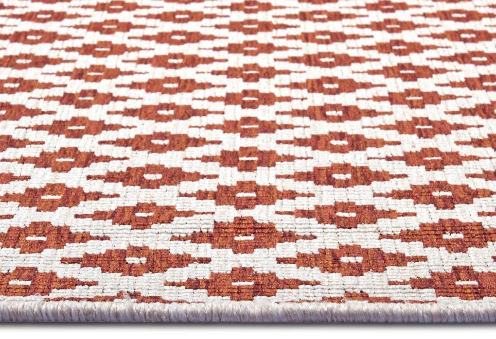 NORTHRUGS - Hanse Home koberce Kusový koberec Twin-Wendeteppiche 105464 Cayenne – na ven i na doma - 80x150 cm