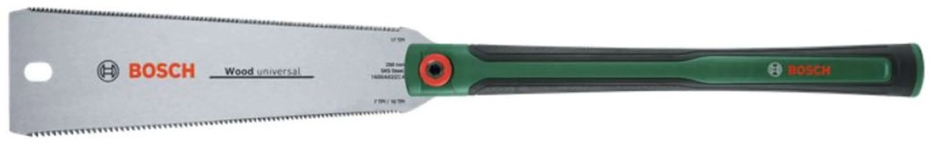 Bosch - Japonská oboustranná pila, 7-10/17 TPI, délka 25 cm 1600A02ZB5