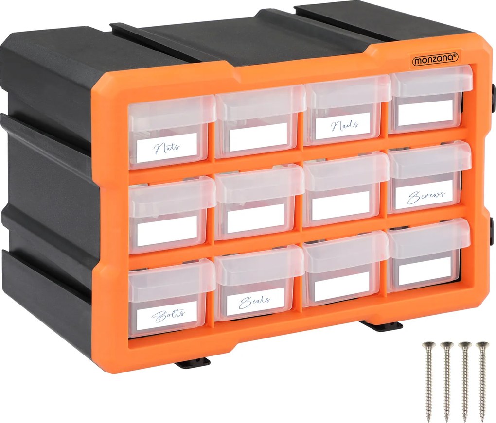 Organizér na drobné díly MW1812 29,5x16x19,5cm 24 přihrádky