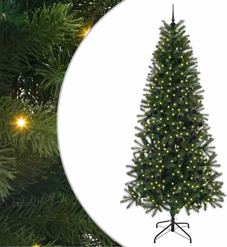 Umělý vánoční stromeček Zelená 240 cm PE a PVC 3397381