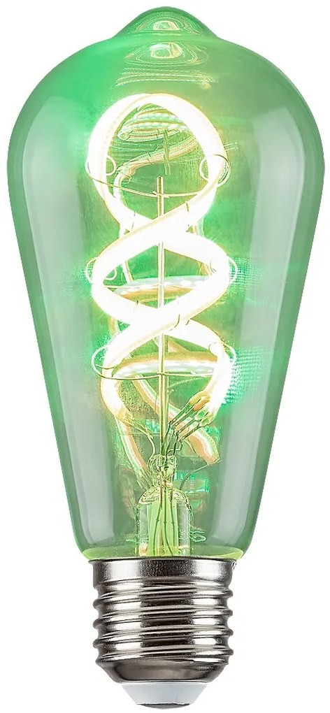 Rabalux LED Spiral Filament žárovka ST64 4W/E27/300Lm/2700K+RGB/Dim