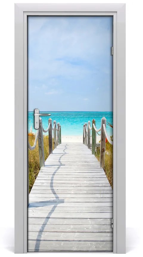 Fototapeta na dveře Stezka na pláž 85x205 cm