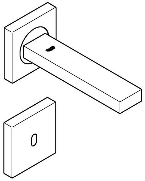 GROHE 36442000 - Infra elektronická baterie EUROCUBE E lesklý chrom