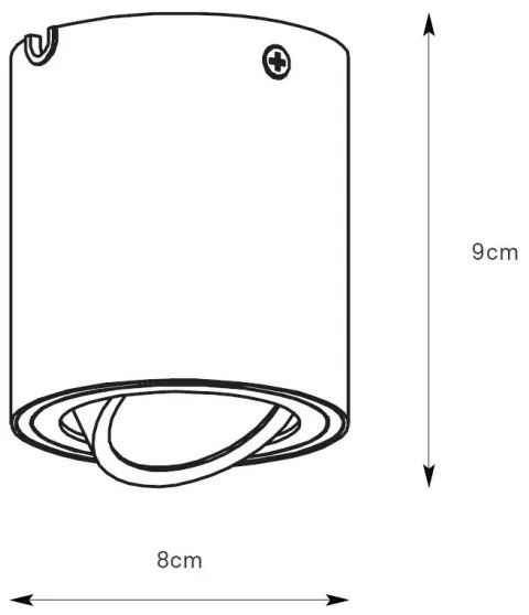 Markslöjd 109020 - LED Stmívatelné bodové svítidlo DIRETTO LED/5W/230V bílá