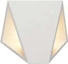 LUCIDE TIXIS Wall Light LED 2x4W IP54 White, venkovní svítidlo