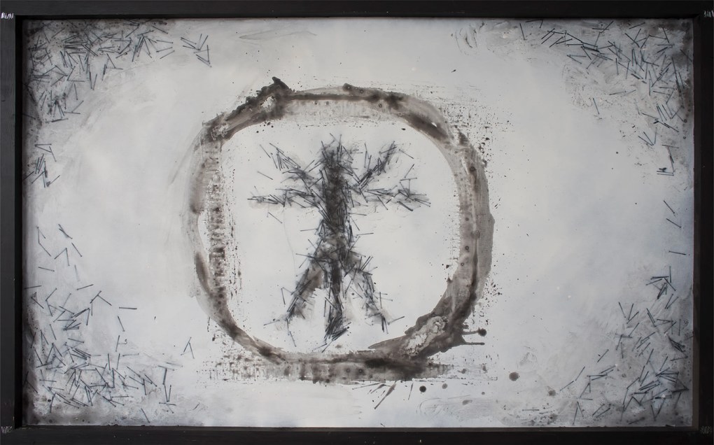 Hugo Rayman | Ecce Homo Rám: Černý, Velikost: 70 x 100 cm