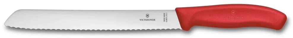 Victorinox - Kuchyňský nůž na chleba SWISS CLASSIC 21 cm červená