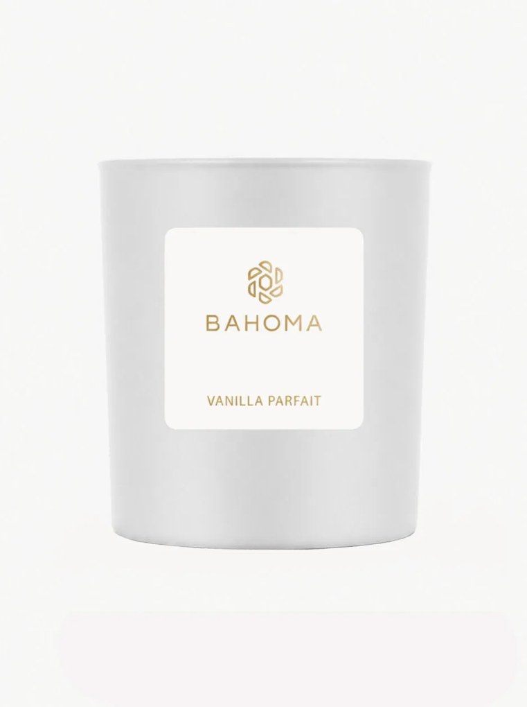 Vonná svíčka Vanilla Parfait (švestka, ambra, pižmo)