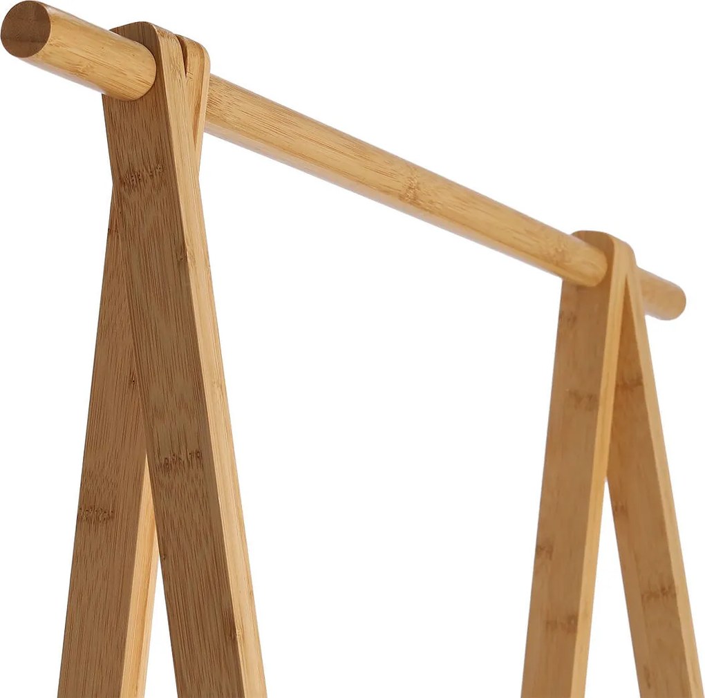 Bambusový věšák na kabáty, výš, 159 cm