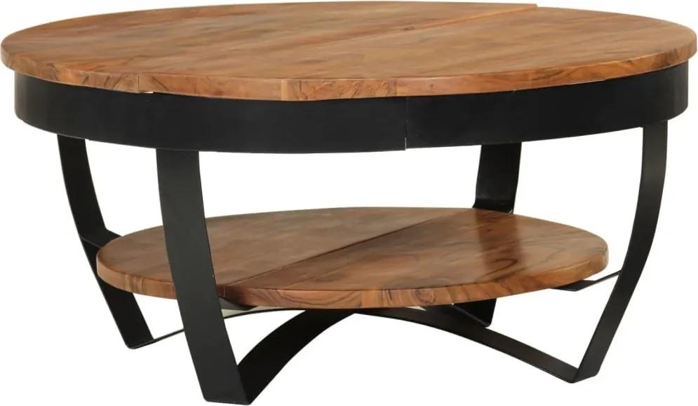 vidaXL Konferenční stolek 65 x 65 x 32 cm masivní akáciové dřevo [289616]