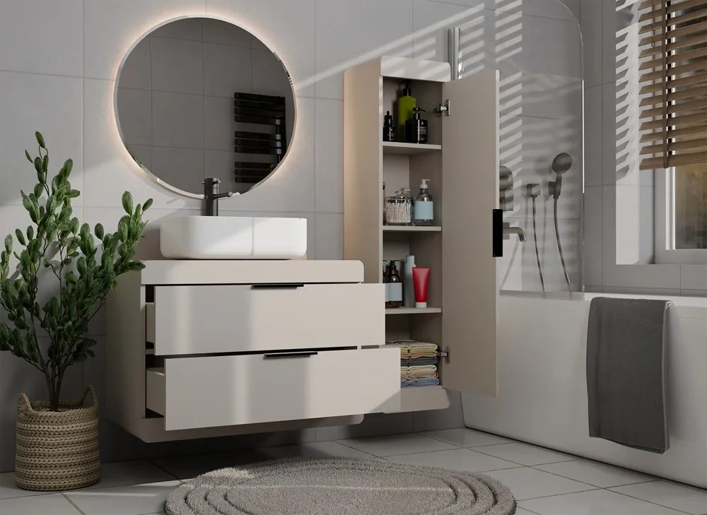 Skříňka pod umyvadlo TERRA 80 2S béžová