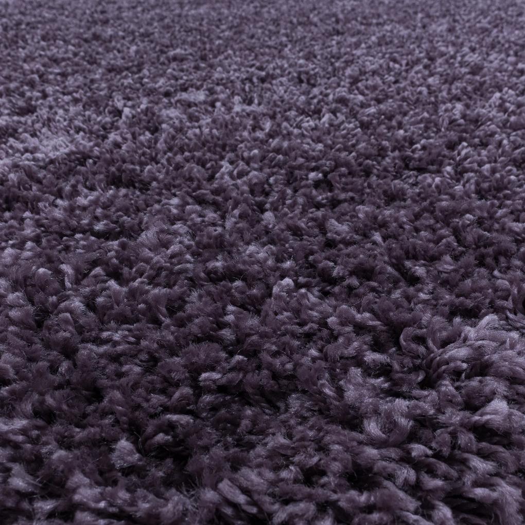 Ayyildiz Kusový koberec SYDNEY 3000, kulatý, Violet Rozměr koberce: 200 cm KRUH