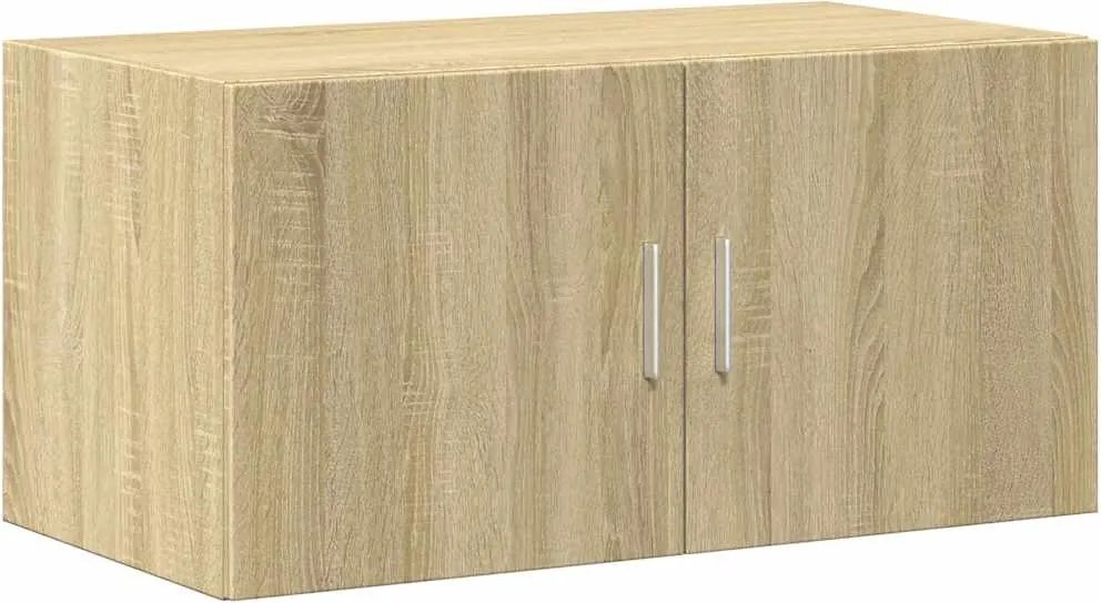 Úzká úložná dub sonoma 80x42,5x225 cm kompozitní dřevo 3281352