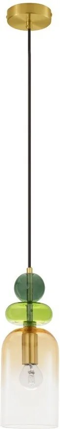 Skleněné závěsné svítidlo ve zlaté barvě ø 11 cm Murano – Nova Luce