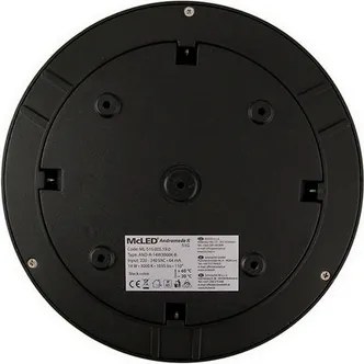 LED svítidlo McLED Andromede R 14W 3000K IP65 černá ML-516.005.19.0