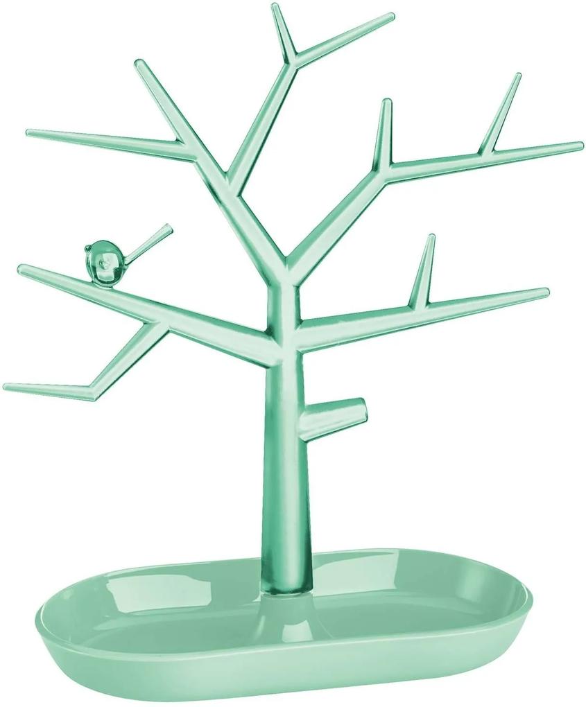 Stromeček na šperky Pi:p,velikost M - barva tyrkysová, KOZIOL