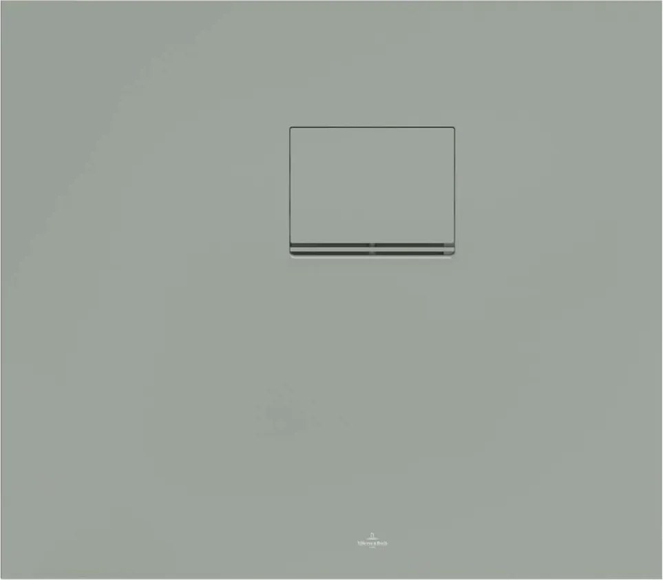 Villeroy & Boch Squaro Infinity - Sprchová vanička, 80x70 cm, Morning Green UDQ8070SQI2RV-R8