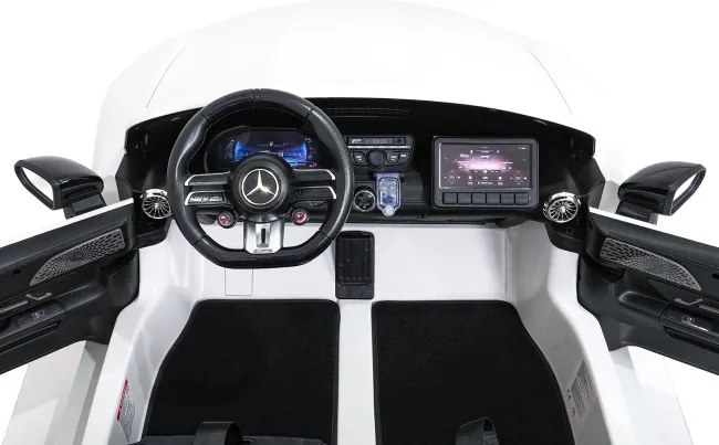 Elektrické autíčko Mercedes Benz GT63 AMG bílé