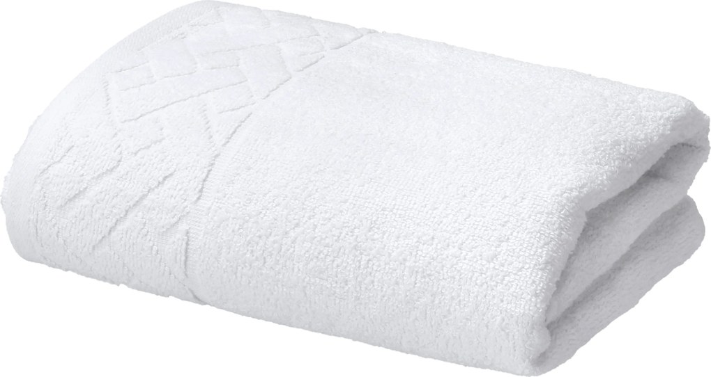 Livarno® Froté ručník, 50 x 100 cm, 450 g/m2 (bílá)