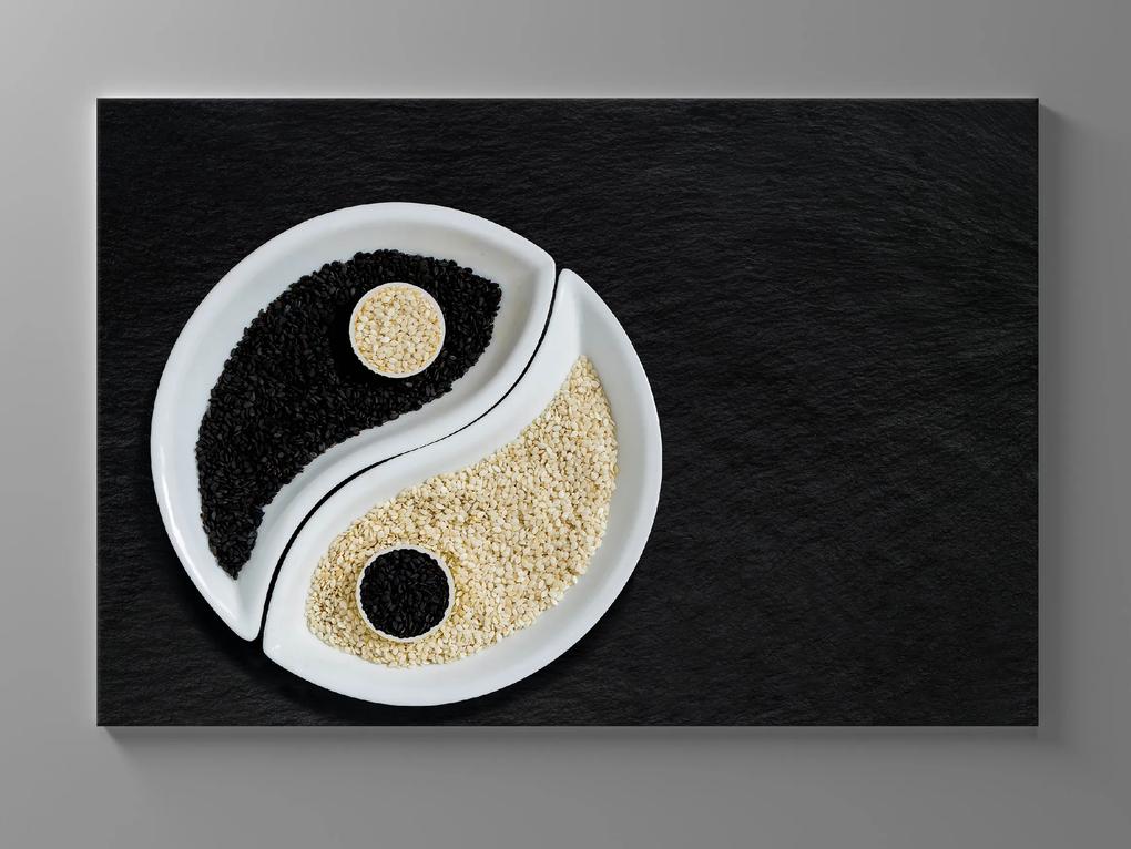 Liox Obraz do kuchyně jin jang Rozměr: 60 x 40 cm