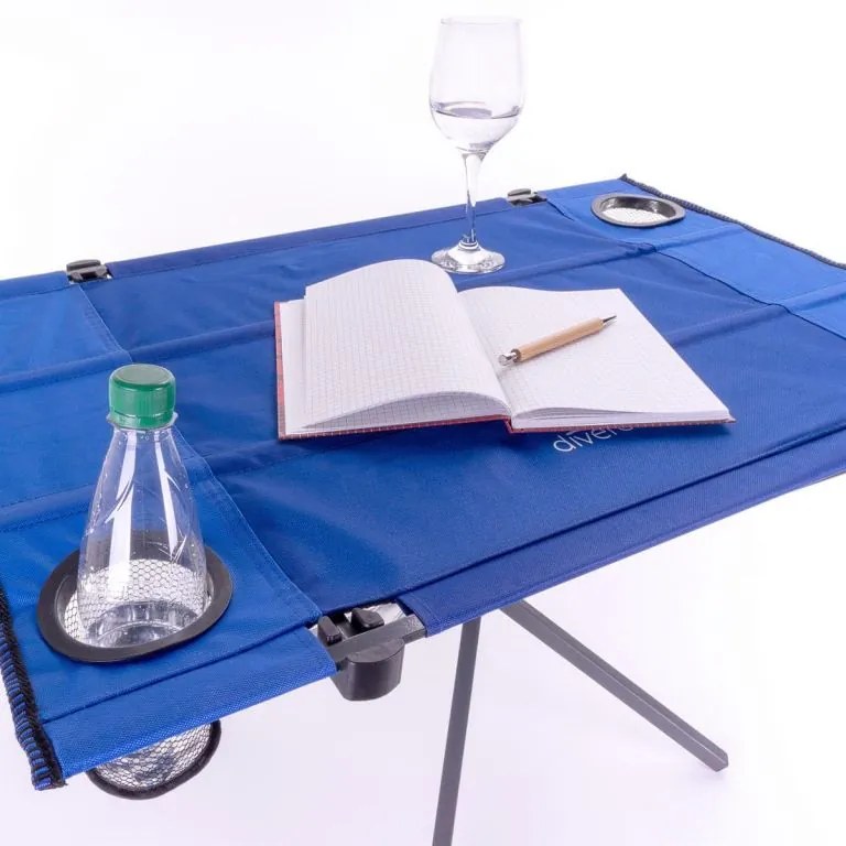 Garthen Skládací kempinkový stůl, 80 x 50 cm