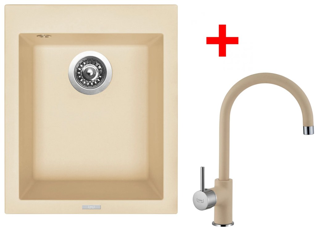 Set Sinks CUBE 410 Sahara + baterie VITALIA GR