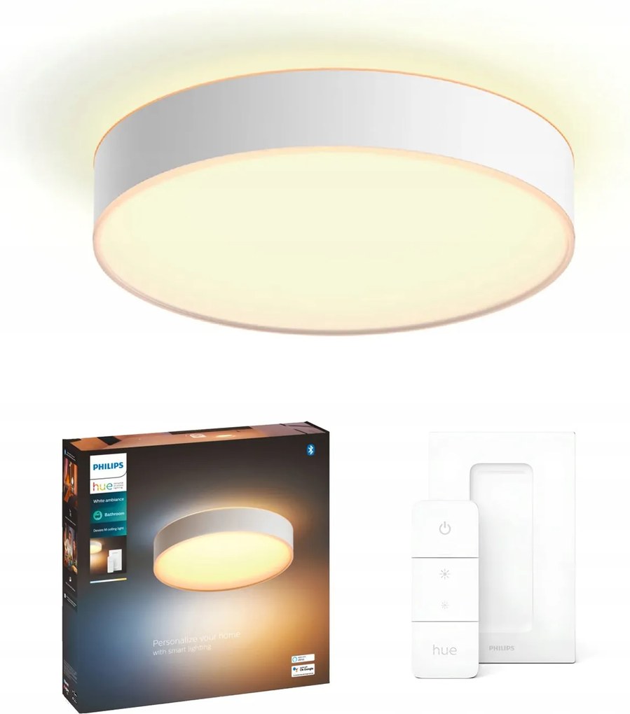 Stropní Svítidlo Led Stropní Svítidlo 19,2W Cct Philips Hue Bluetooth přepínač