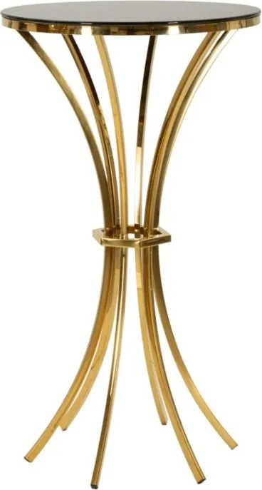 Designový barový stůl Tadanori 60 cm zlatý