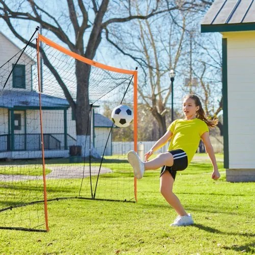 Přenosná fotbalová branka 3,66 × 1,83 m Dětská fotbalová síť Taška – SSJ12X6