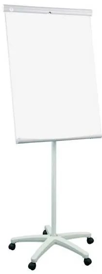 Flipchart Eurosupplies Basic 70 x 100 cm - pojízdný, bílá