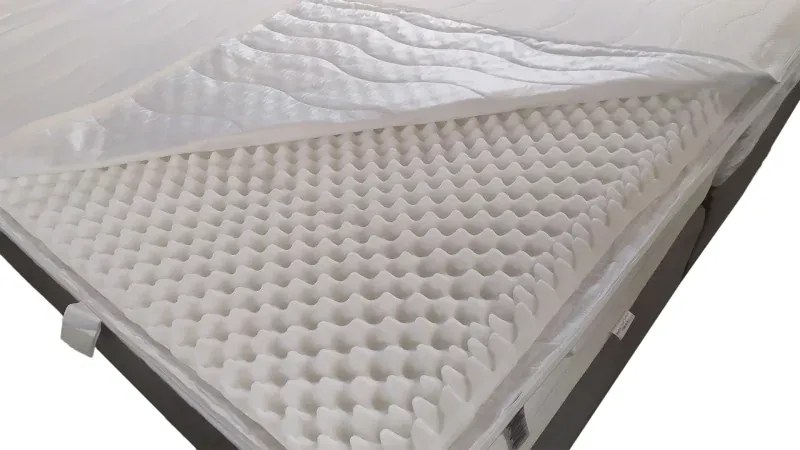 Kontinentální postel Emma Premium Home boxspring 200x160 sv. šedá s úložným prostorem