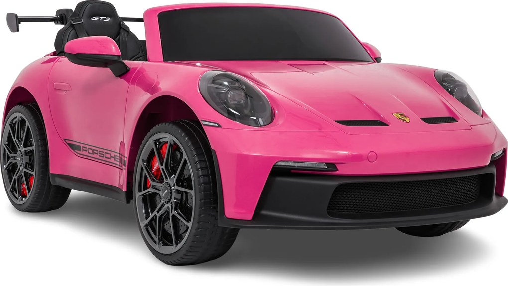 Ramiz Dětské závodní auto Porsche 911 GT3 STRONG MP4 růžové