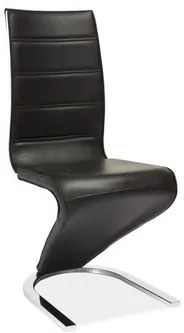 Jídelní židle H-134 černá/bílá záda
